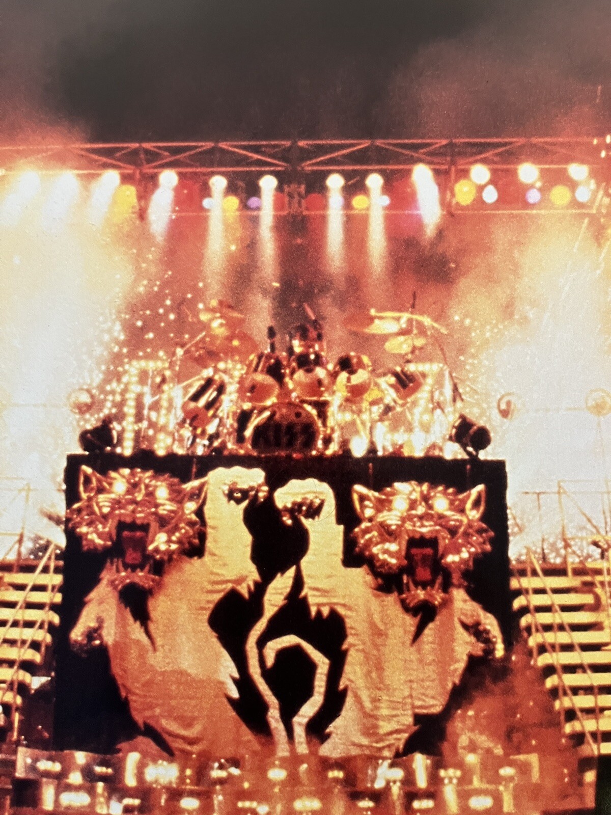 🤘🏽KISS Limited Ed Lithograph "The Greatest Stage Shot Ever" Barry ...