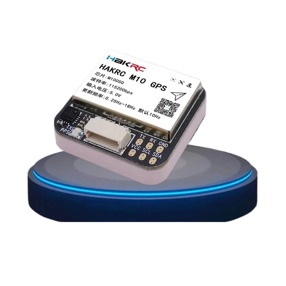 HAKRC M10 GPS Module with QMC5883 Compass Dual Protocol 5V Input ...