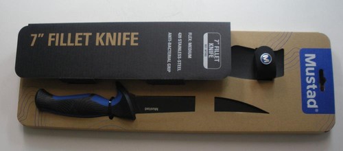 Mustad MT092 7in Fillet Knife Medium flex with Sheath 23534451537 | eBay