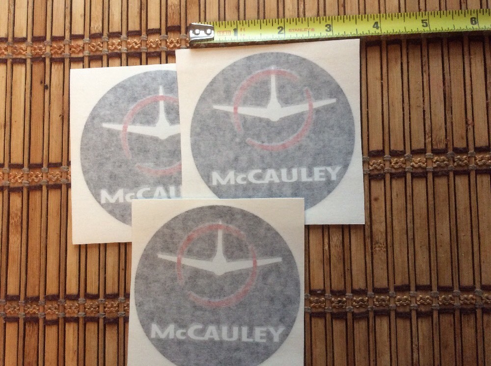️ McCAULEY PROPELLER AIRCRAFT PROPELLER DECALS set of 3 | eBay