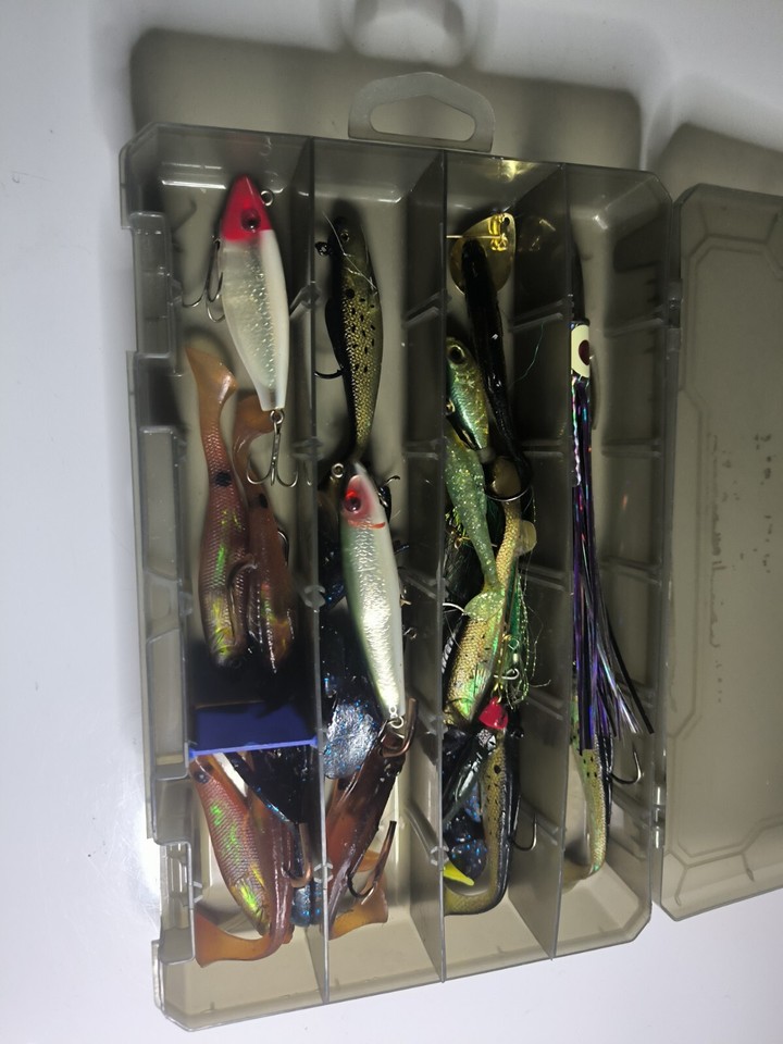 FISHING TACKLE LOT LARGE ASSORTME LURES ACCESSORIES ++ | eBay
