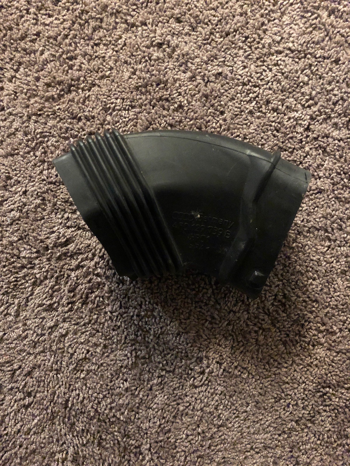 AUDI 2009-2011 A6 Air Cleaner Intake-Boot Hose Duct Tube OEM 4F0129739B ...