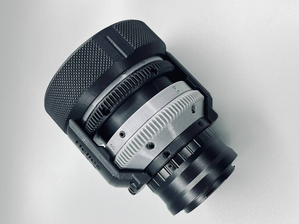 ANAMORPHIC Rehouse Helios 44 2/58mm Cine lens Sony E mount Helios 44-2 ...