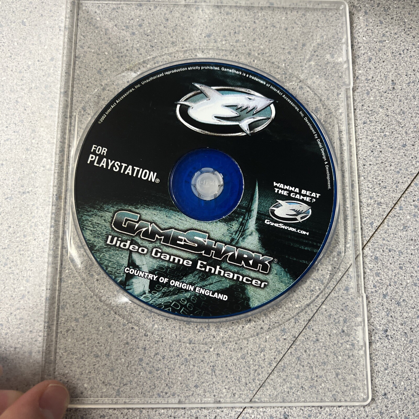 GameShark Video Game Enhancer Playstation 1 PS1 Replacement Disc Only ...