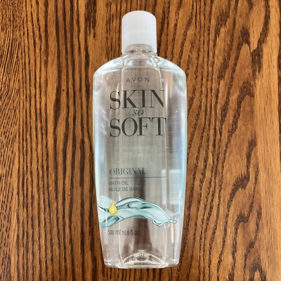 SSS Skin So Soft Original Bath Oil Medium 16.9 oz Avon Moisturizes Reg ...