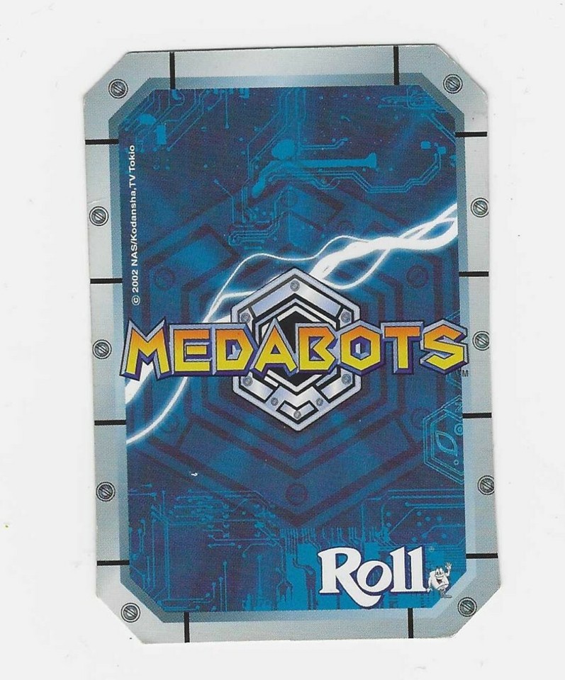 2002 Card MEDABOTS ROLL #17 MR. REFEREE Peru Very Rare TCG Hercules ...