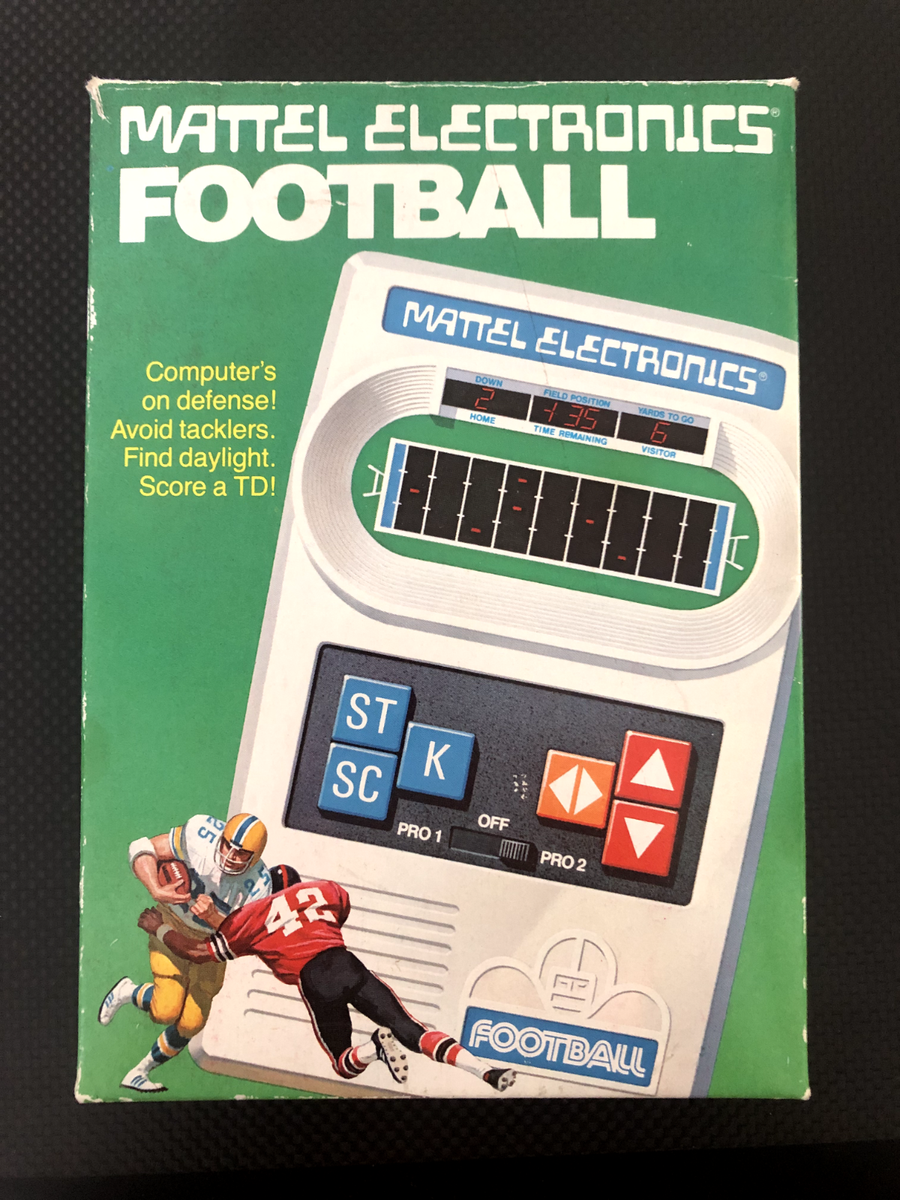 Junque Mattel Electronics Handheld Games From The 1970s Mattel