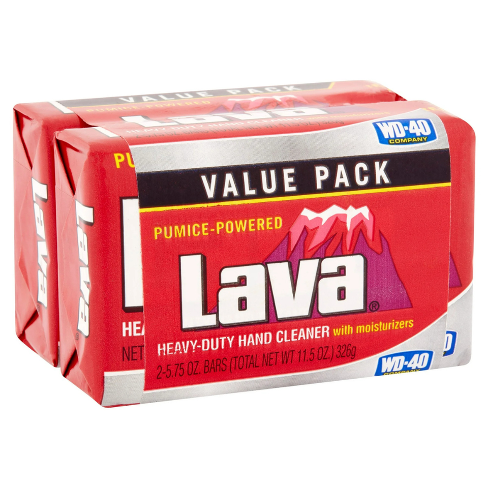 Lava Heavy-Duty Hand Cleaner Bar Soap, 5.75 oz (6 Pack), Unscented ...