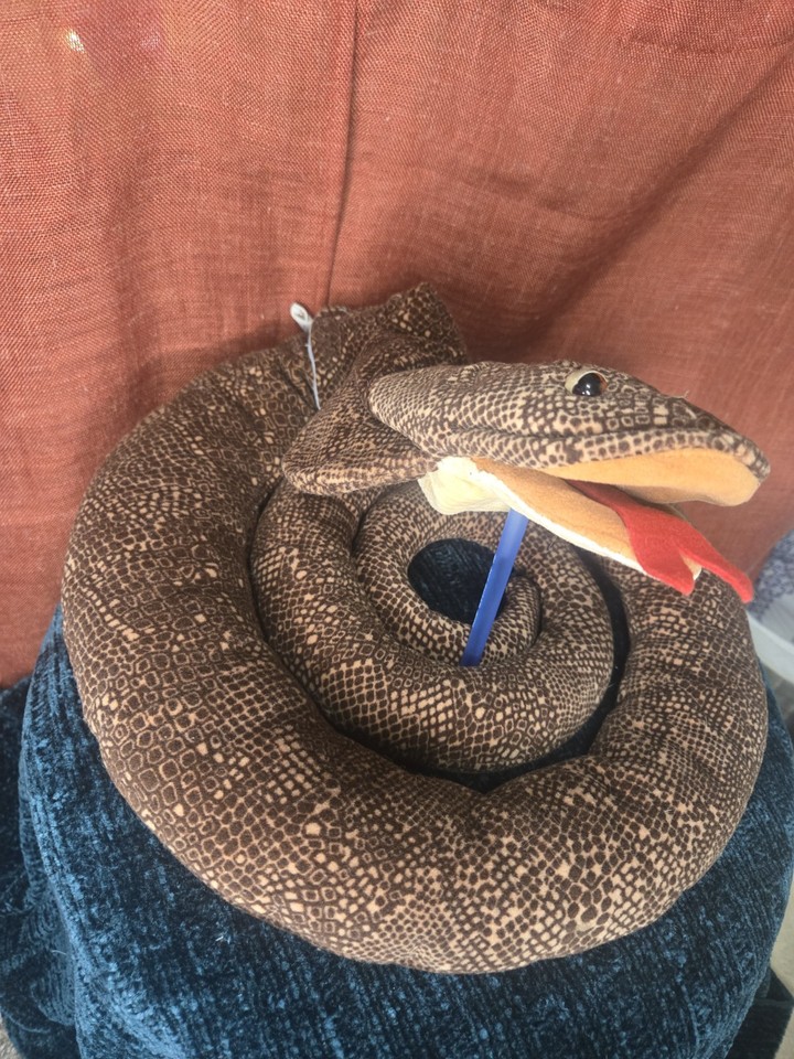 Folkmanis Folktails Plush Cobra Snake Hand Puppet Brown Hooded | eBay