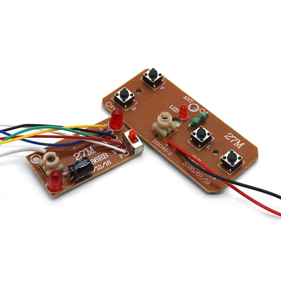 4CH RC Remote Control Module 27MHz Transmitter and Receiver Board for ...