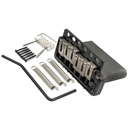 Wilkinson WVP6-SB 10,8mm 5 +1 Hole Tremolo Bridge Unit SUS Stainless ...