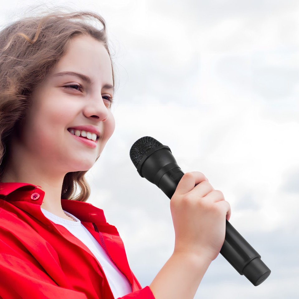 3 Pcs Toy Microphones Fake Microphone Props For Kids Pretend Play ...