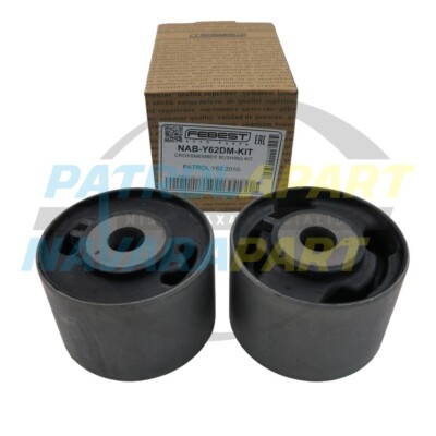 Diff Housing Rubber Bush Kit For Nissan Patrol Y62 VK56 Rear | eBay ...