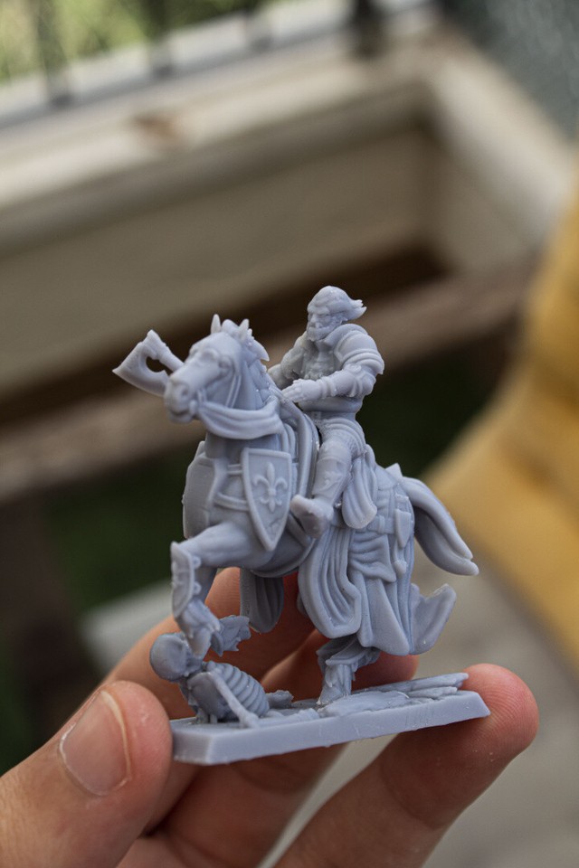 Medieval Heavy Calvary Knight Miniature x3 | D&D | | eBay