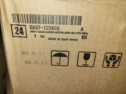 DA97-12540G Samsung Refrigerator Ice Auger Motor Assembly lgtyjf | eBay