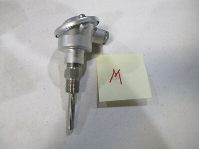 MINCO RTD Temperature Sensor, 50 mm Length, 1/2"-14 Process Connection ...