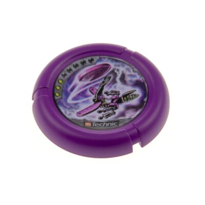 1X Lego Technic Slide Disk Electro Slizer Purple Energy Robot Throw ...