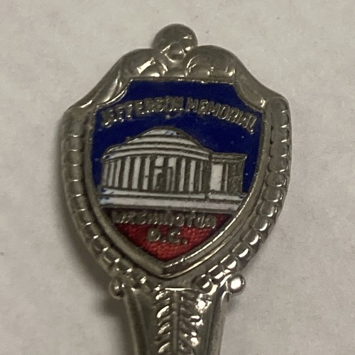 Jefferson Memorial Washington DC Vintage Souvenir Spoon Collectibles | eBay