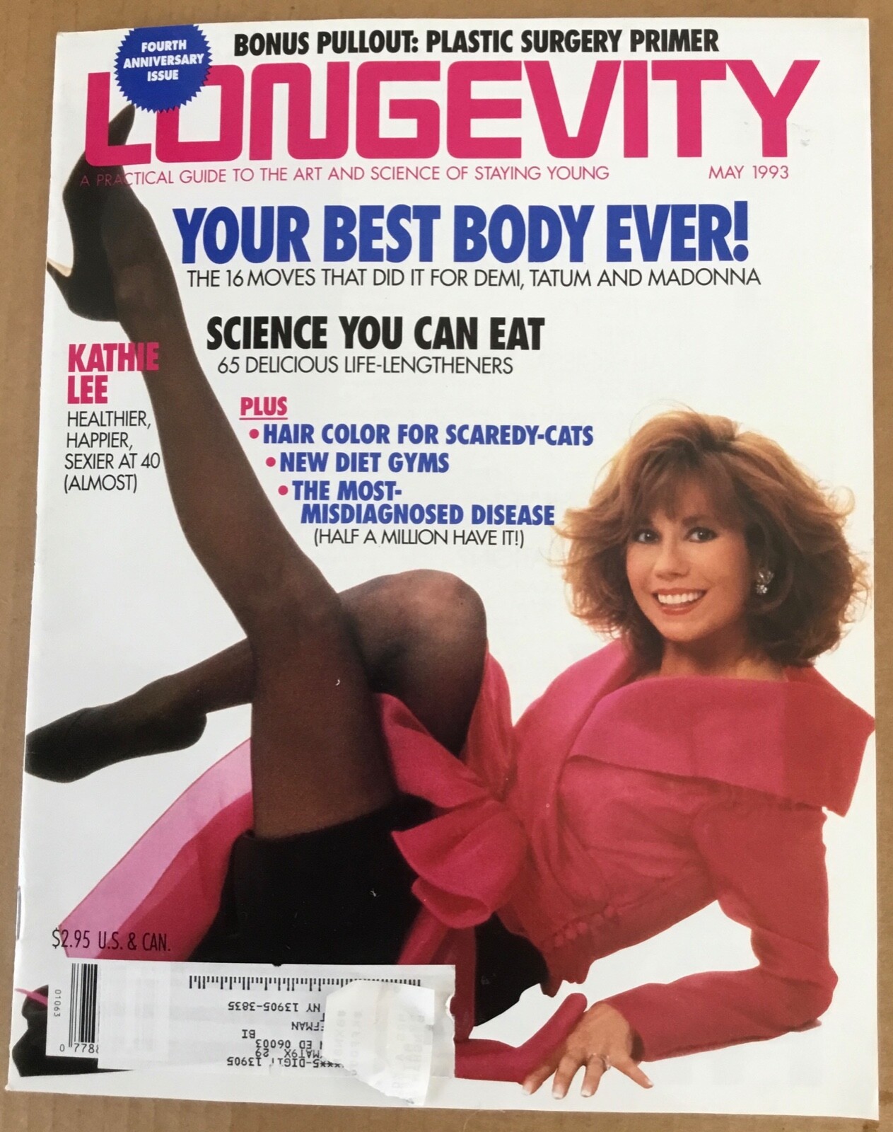 Longevity magazine May 1993 Kathie Lee Gifford vintage issue Madonna ...