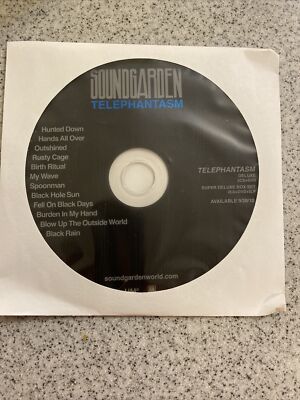 Soundgarden Telephantasm: 12 Tracks (No Original Case) 602527442167| eBay