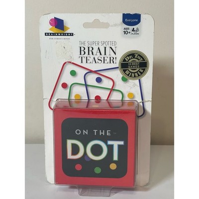 On The Dot Brain Teaser Game Brainwright Ages 10+ Dr. Toy Award - NWT ...