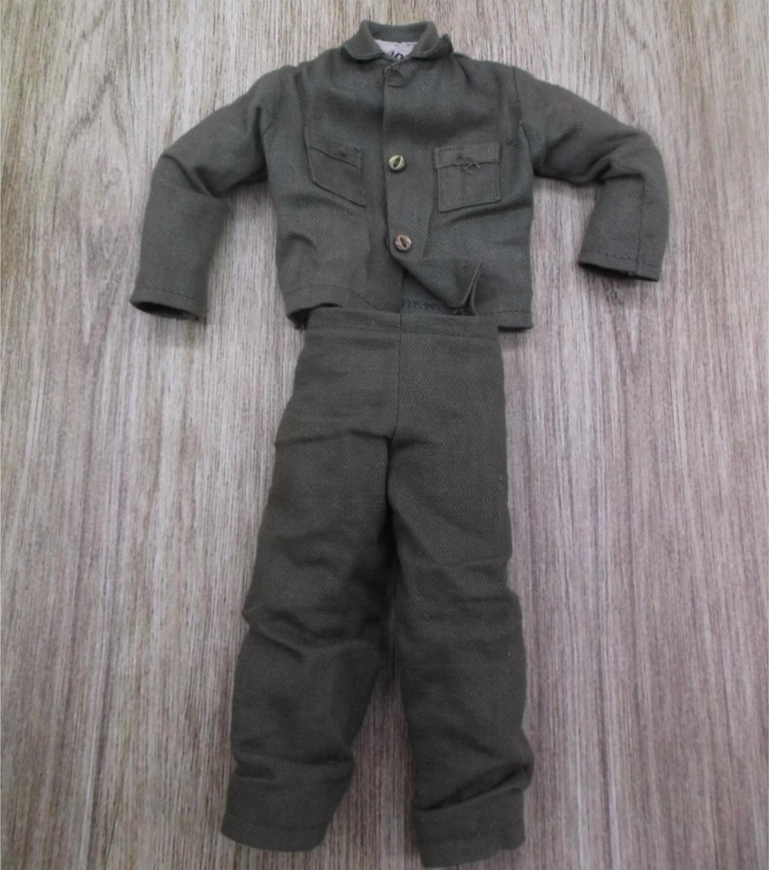 VTG 1964 USA GI Joe Action Figure 67-75? Hasbro Fatigues Broken Leg No ...