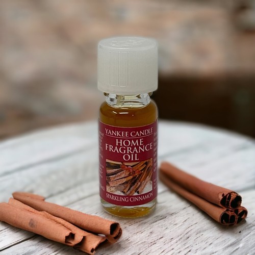 Yankee Candle SPARKLING CINNAMON Home Fragrance Oil .33 Fl Oz RARE ...