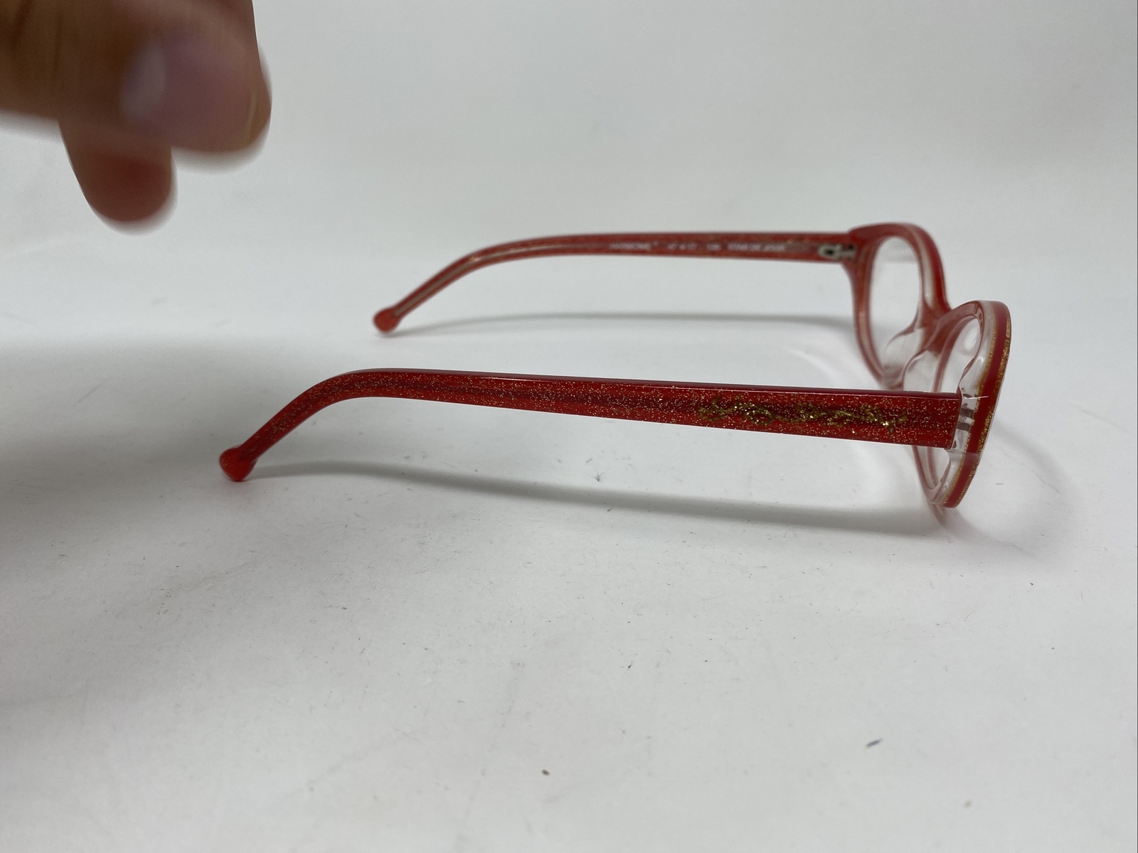 FANIEL EYEWEAR EYEGLASSES FRAME HARMONIE 47/17/135 STAR DE JOUR RED ...