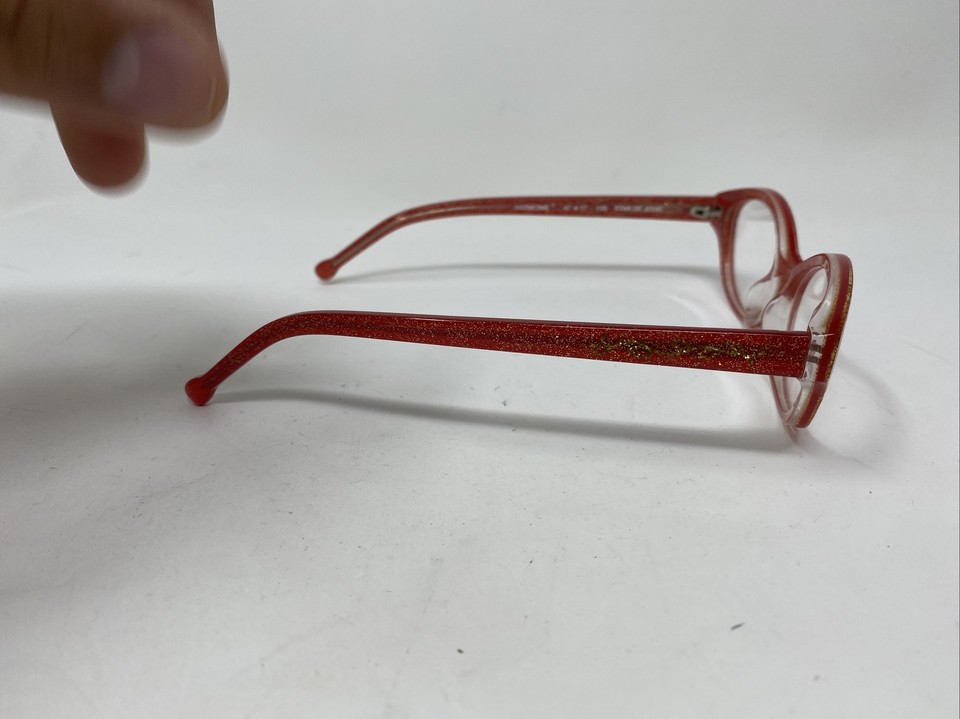 FANIEL EYEWEAR EYEGLASSES FRAME HARMONIE 47/17/135 STAR DE JOUR RED ...