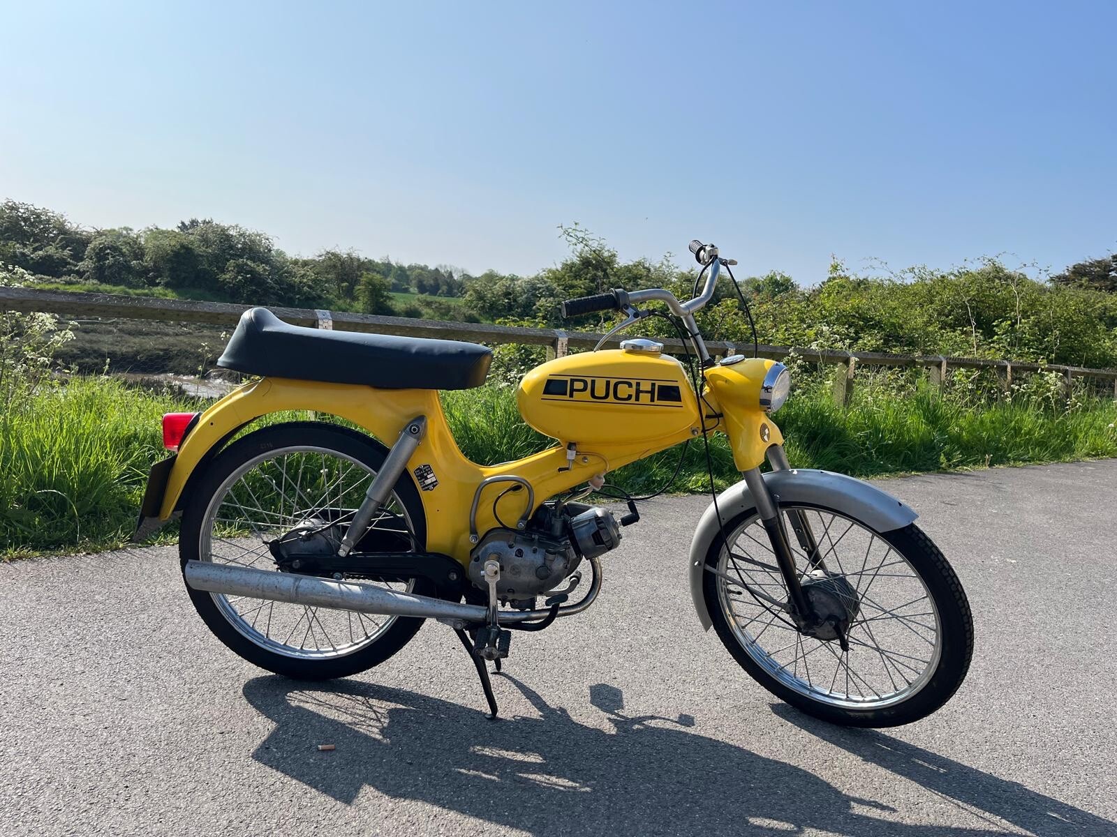 1972 Puch MV50 50cc 3 Speed Two Stroke Moped - Bike Years - 1970s