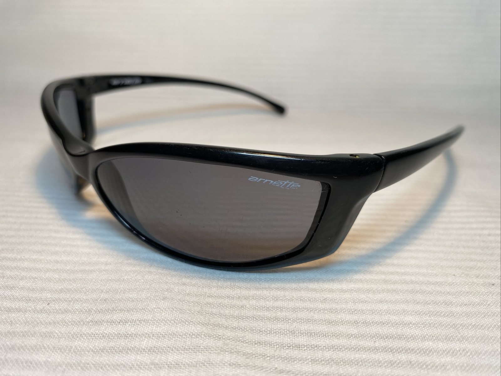 Vintage Y2K Arnette Swinger Polarized Sunglasses Unisex Men Black Grey ...