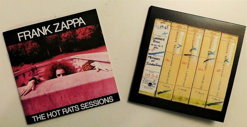 FRANK ZAPPA HOT RATS SESSION BOX COMPLETE + SLEEVES & GAME MINI LP NO ...