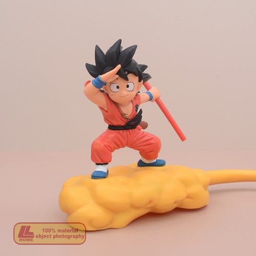 Anime Dragon Ball Z Super Kid Son Goku Flying Nimbus PVC Figure Statue ...