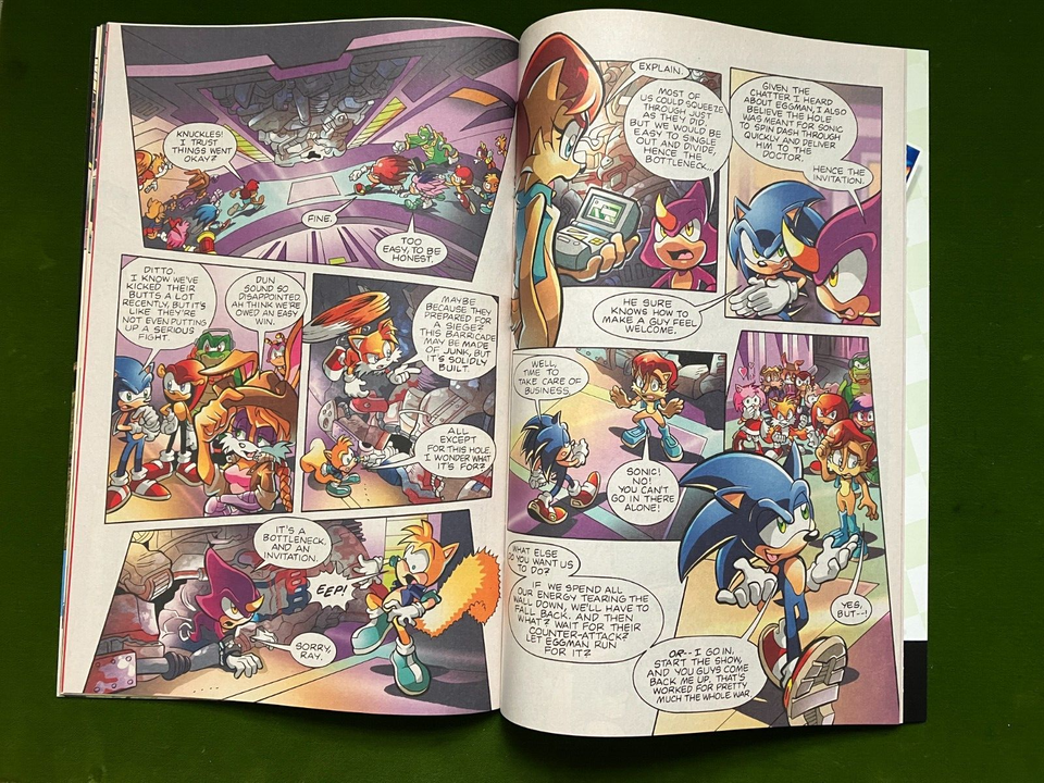 SONIC The HEDGEHOG Comic Book #199 June 2009 First Edition Bagged ...