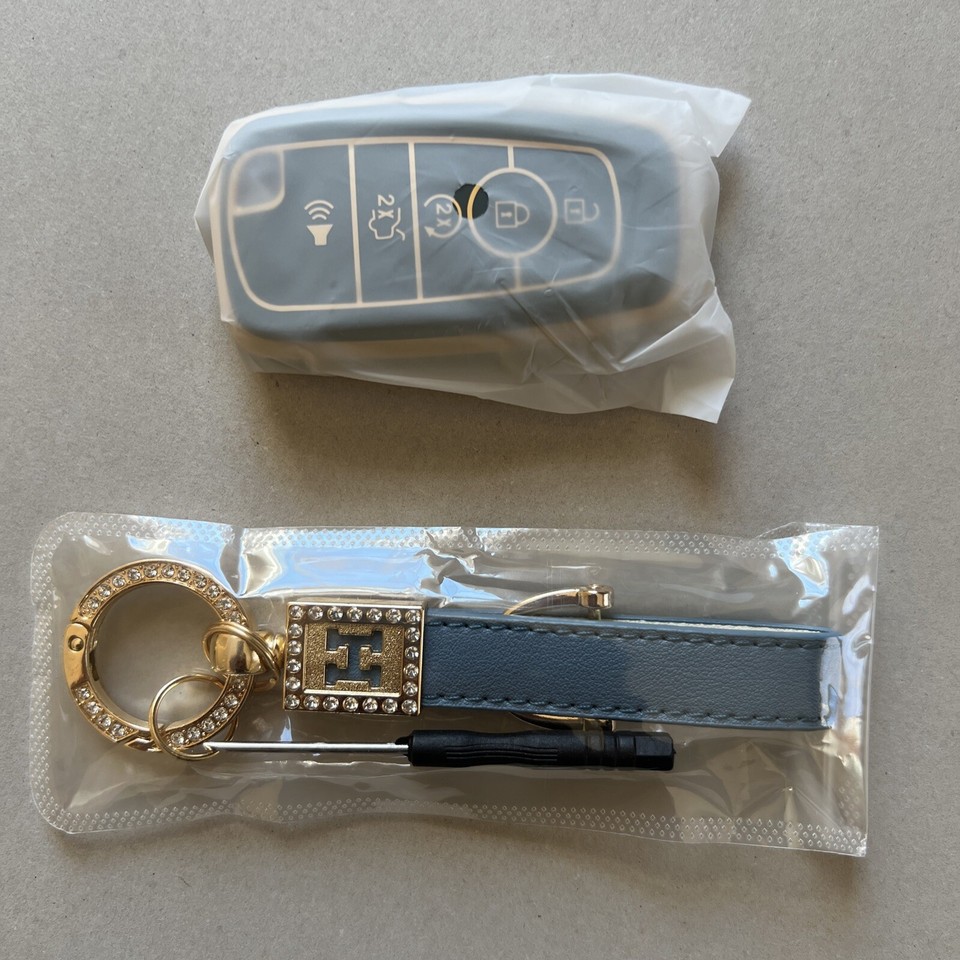 Key Fob Cover Chain for Ford Fusion F-150 Edge Explorer mustang Lincoln ...