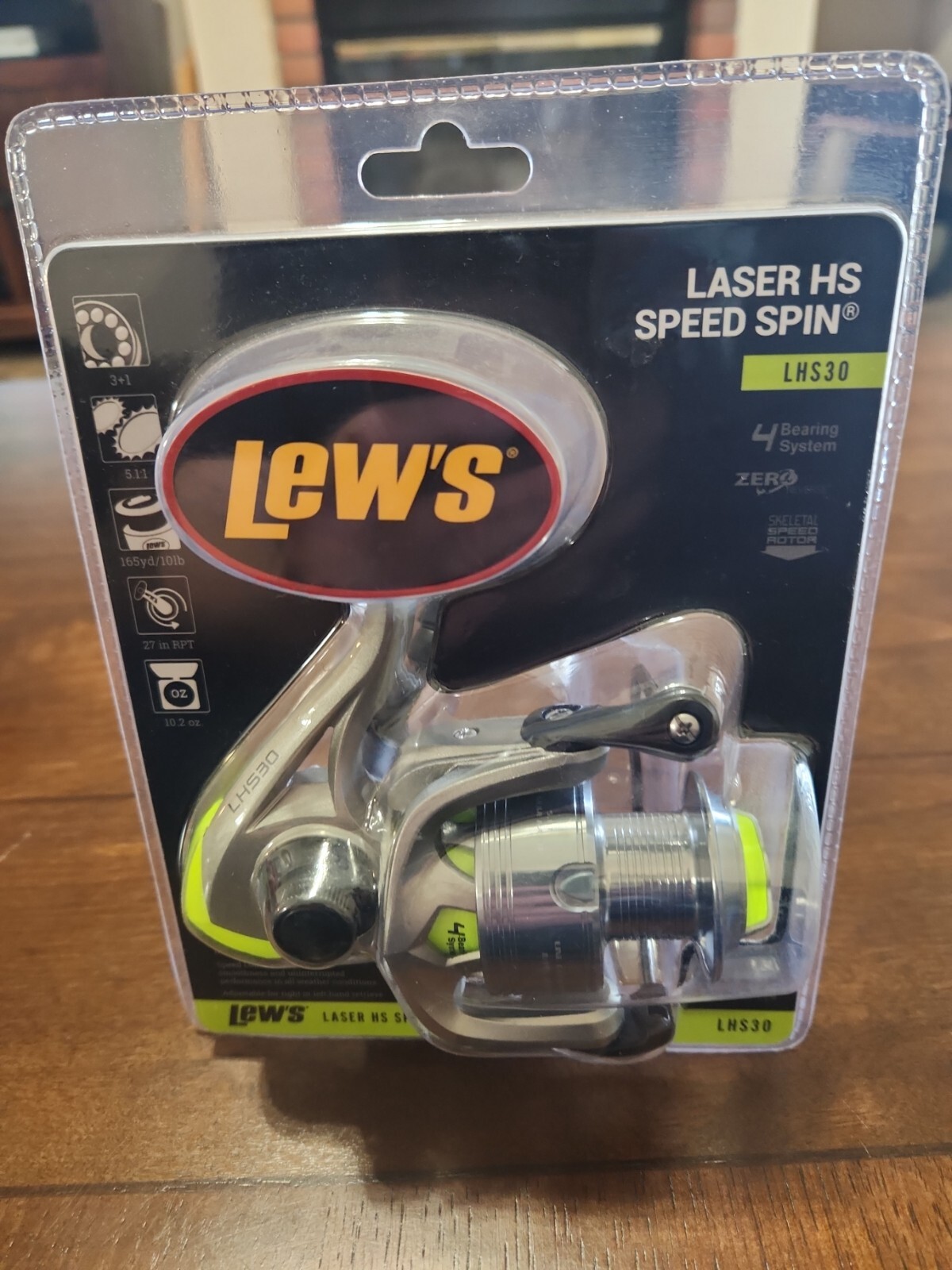 Lew's Lhs30 Laser HS Speed Spin Fishing Reel for sale online | eBay