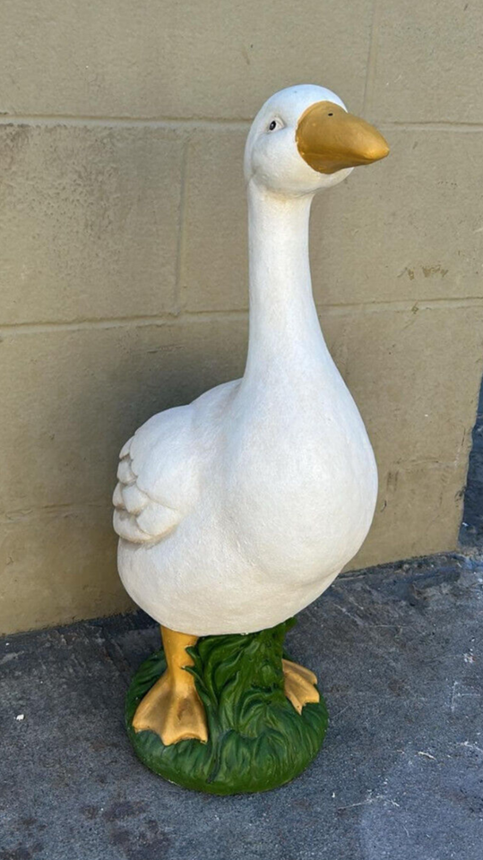 Latex and fiberglass backer mold new porche goose mold 24" tall | eBay