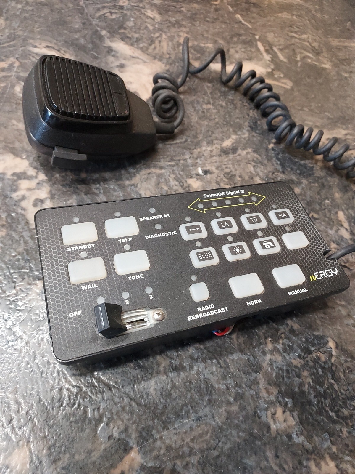 SoundOff Signal PSRN4CTRL1 Arrow Stick Lightbar Controller Panel LOOK ...