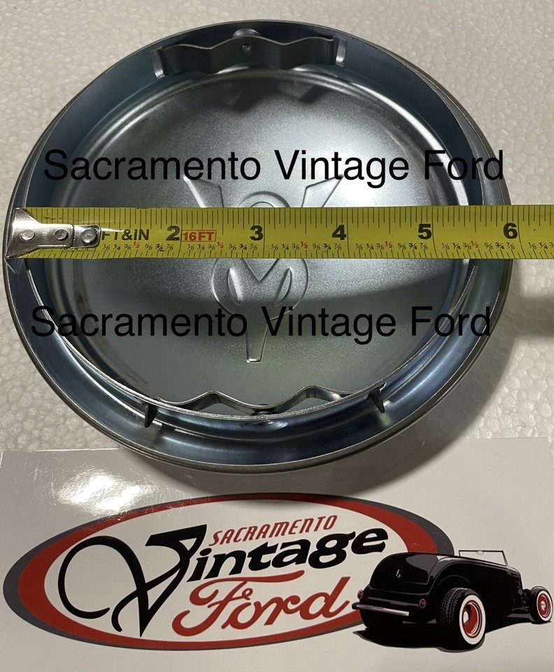 1934 Ford Hub Cap V8 Polished Stainless | eBay