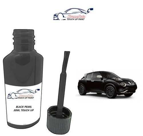 TOUCH UP KIT For Nissan Z11 BLACK PEARL METALLIC PAINT SCRATCH QASHQAI ...