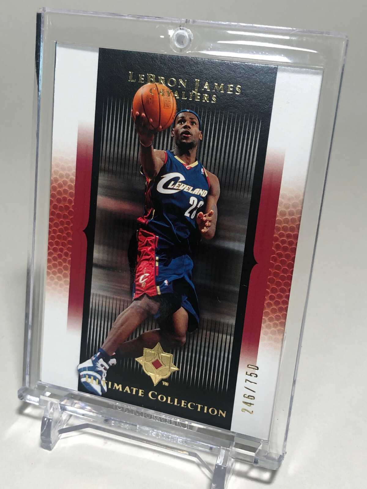 05-06 UPPER DECK LEBRON JAMES ULTIMATE COLLECTION Card #19 246/750 | eBay