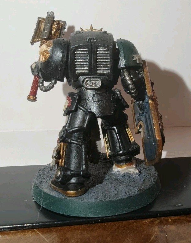 Warhammer 40k Space Marine Terminator Chaplain | eBay UK