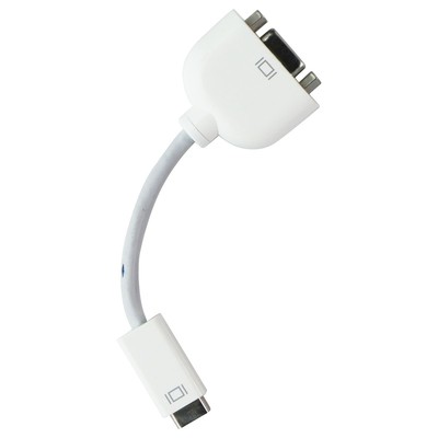 Apple OEM Video Adapter (Mini-DVI) to VGA - White (M9320G/A) | eBay