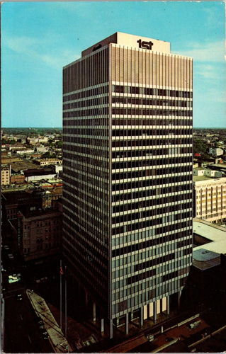 Memphis Tennessee TN Glass First National Bank Building Now Horizon ...
