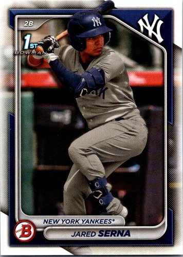 2024 Bowman Prospects Jared Serna #BP-68 New York Yankees | eBay