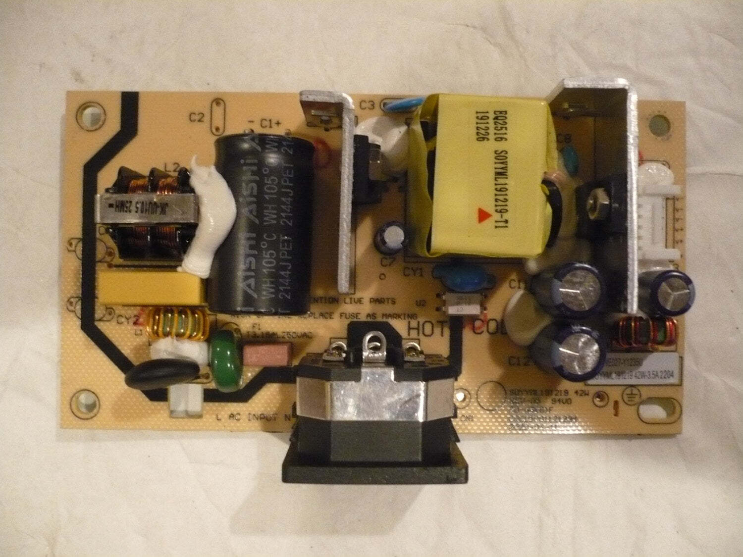 ACER KA272 MONITOR POWER SUPPLY BOARD 81-PWE027-Y1235U | eBay