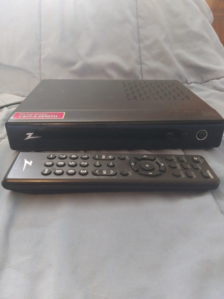 Zenith DTT901 Digital TV Tuner Converter Box With Remote | eBay