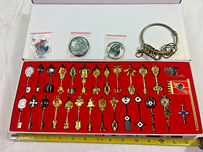 Celestial Key Necklace Fairy Tail Lucy Golden Zodiac Key Collection