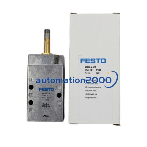 New In Box FESTO MFH-5-1/8 9982 Solenoid Valve *P | eBay