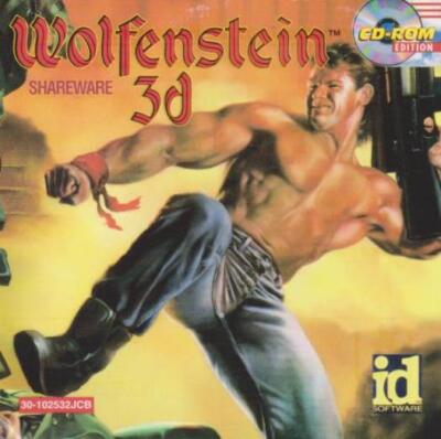 Wolfenstein 3D: Shareware w/ Artwork PC CD classic shooter fight evil ...